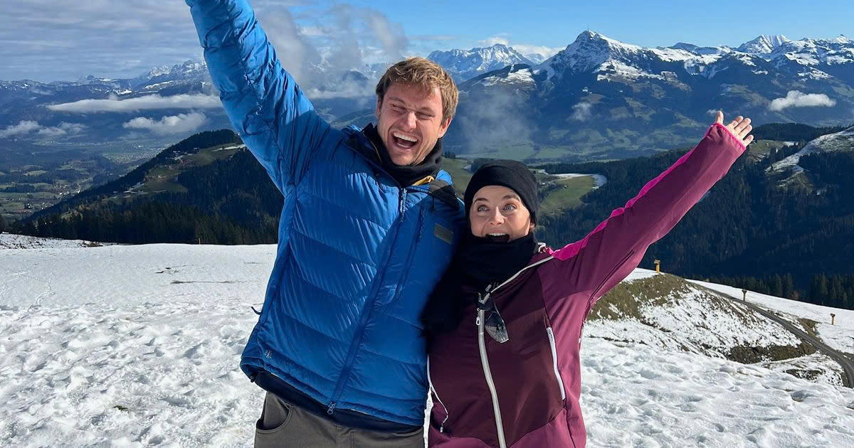 Hinter den Kulissen beim Bergdoktor: So verstehen sich Lilli & David in ...