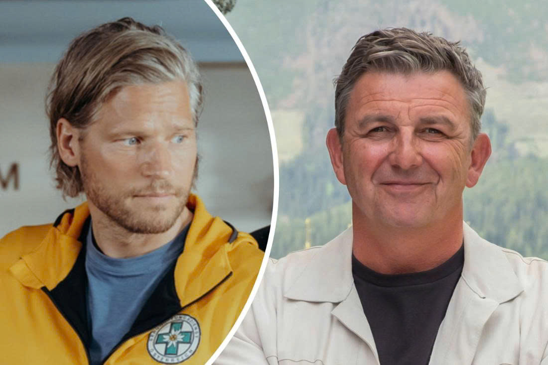 „Bergretter“ Sebastian Ströbel offenbart: Darum beneidet er „Bergdoktor“ Hans Sigl um seinen Job